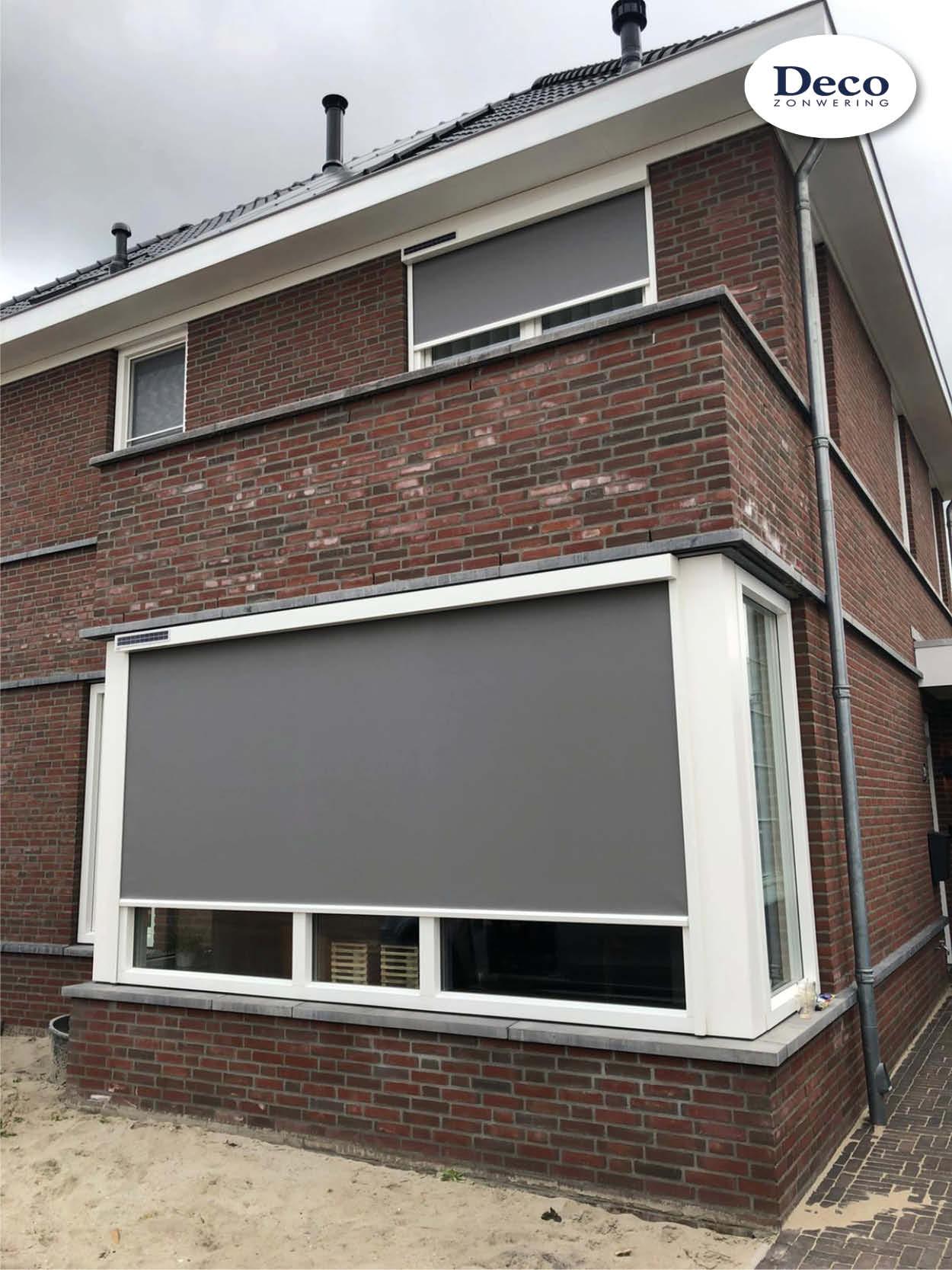 Buiten screens plaatsen tegen de zon - Deco Zonwering